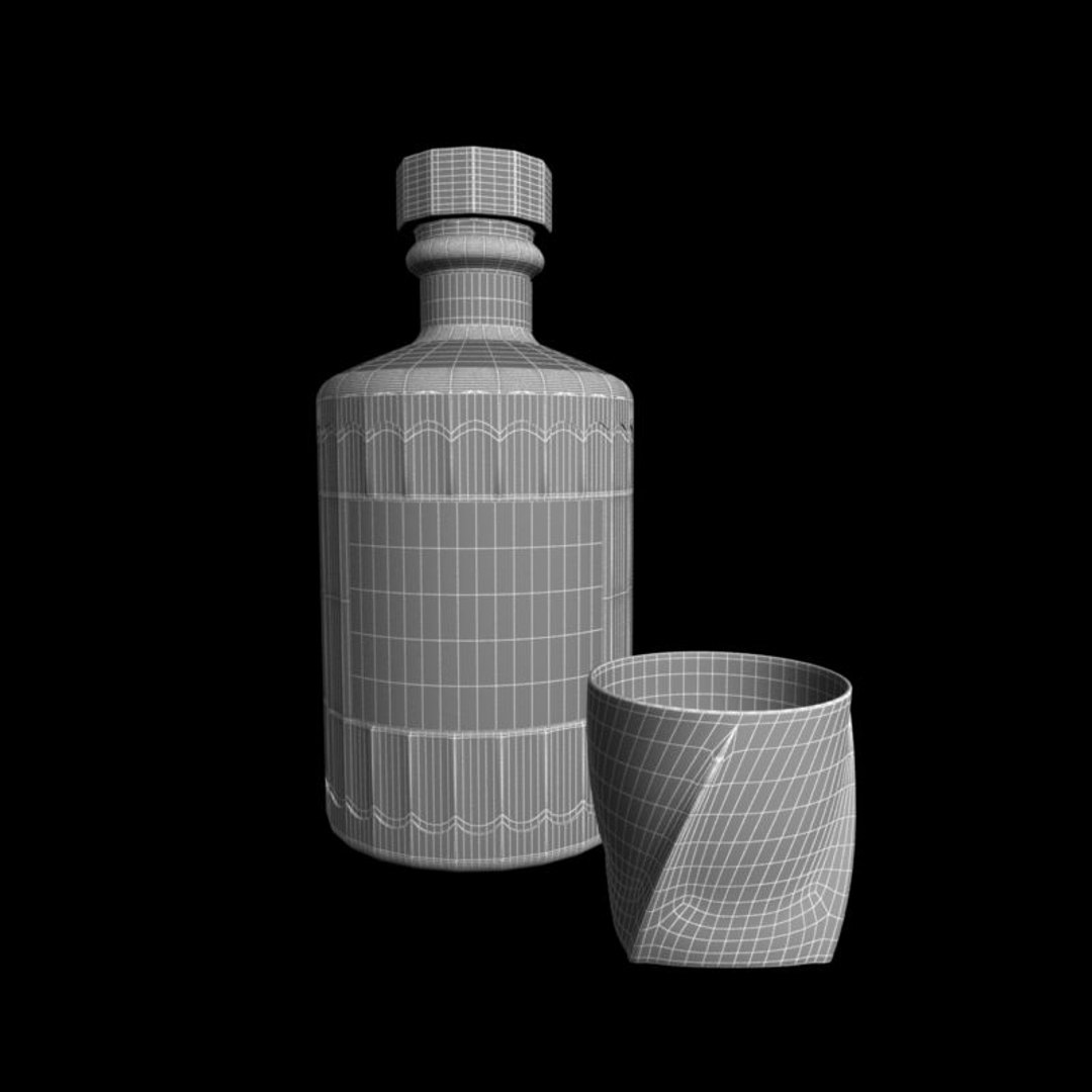 3d Model Hibiki Whisky