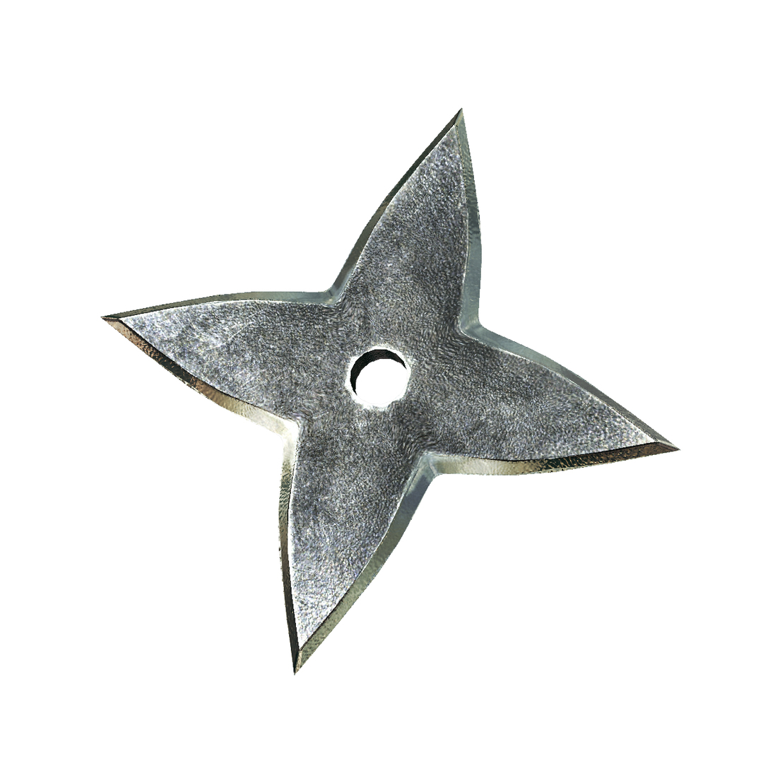 Japanese Shuriken Shurikenpack01 3d Obj