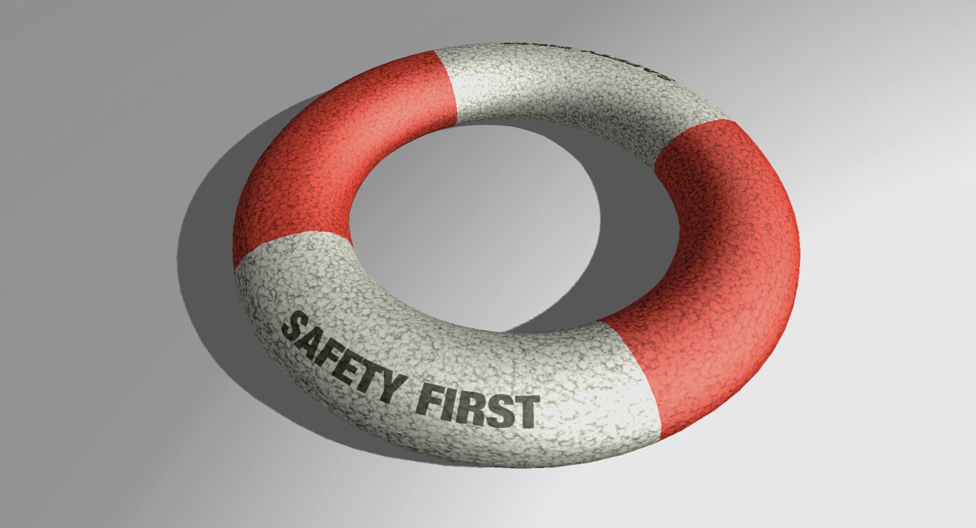 Polystyrene Lifebuoy 3D Model - TurboSquid 1871081
