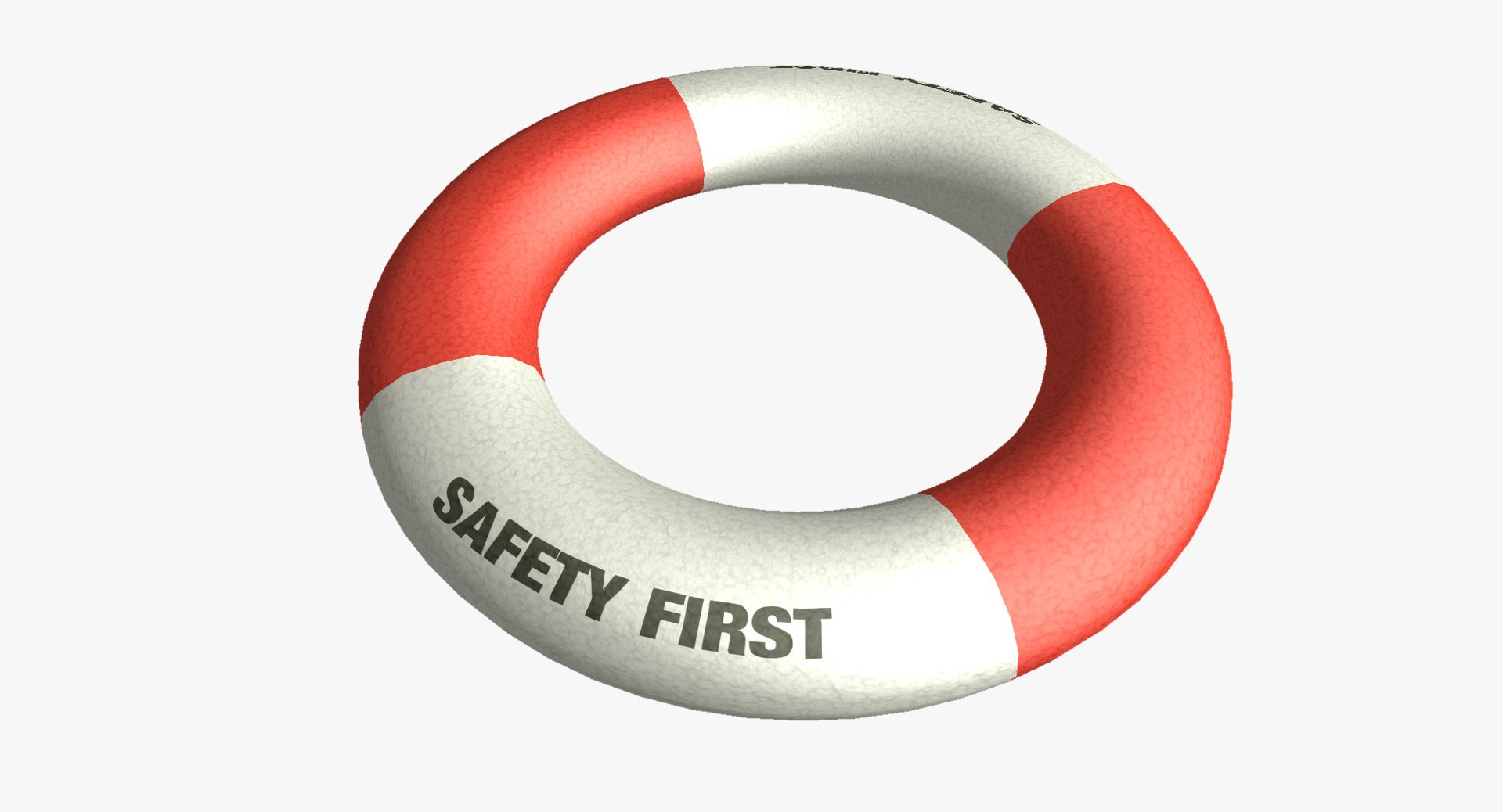 Polystyrene Lifebuoy 3D Model - TurboSquid 1871081