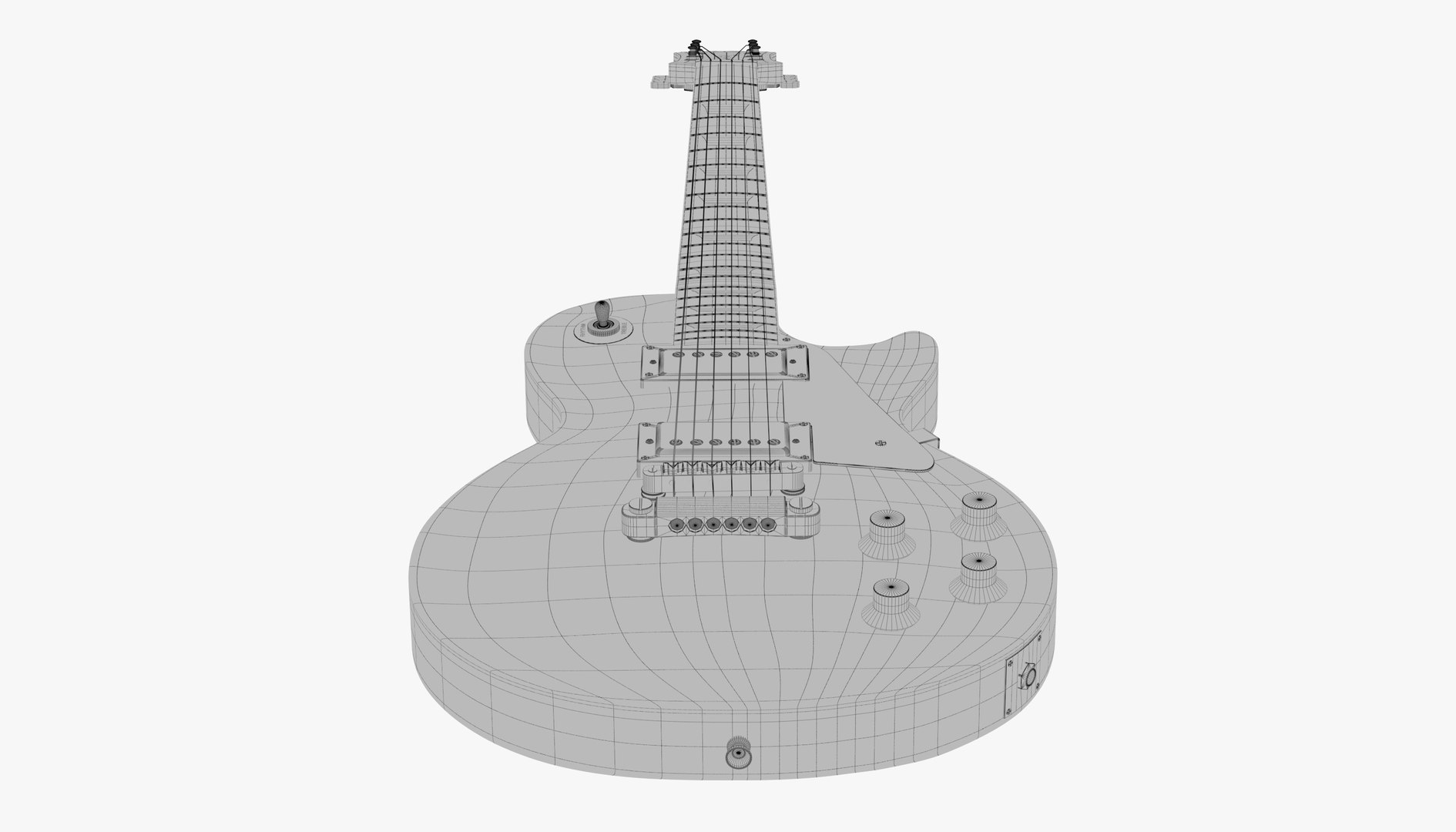 Guitar Music Instruments 3D Model - TurboSquid 1297908