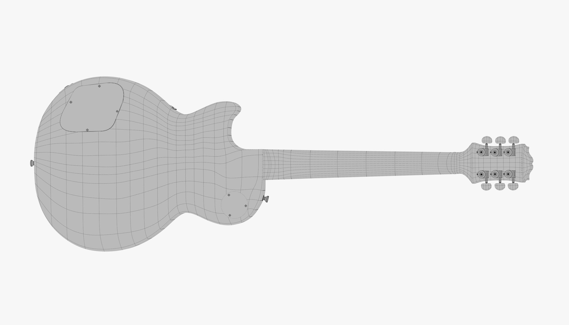 Guitar Music Instruments 3D Model - TurboSquid 1297908