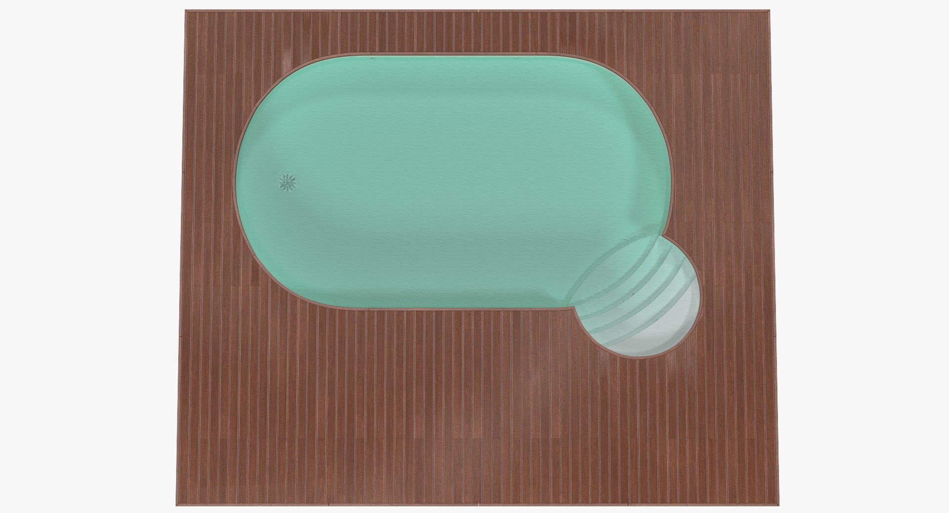 3D Outdoor Swimming Pool - TurboSquid 1220752