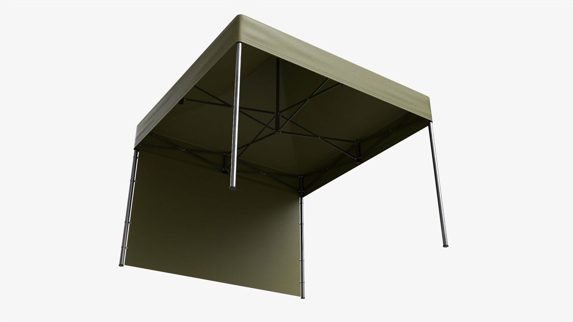 3D mockup display tent model - TurboSquid 1708065