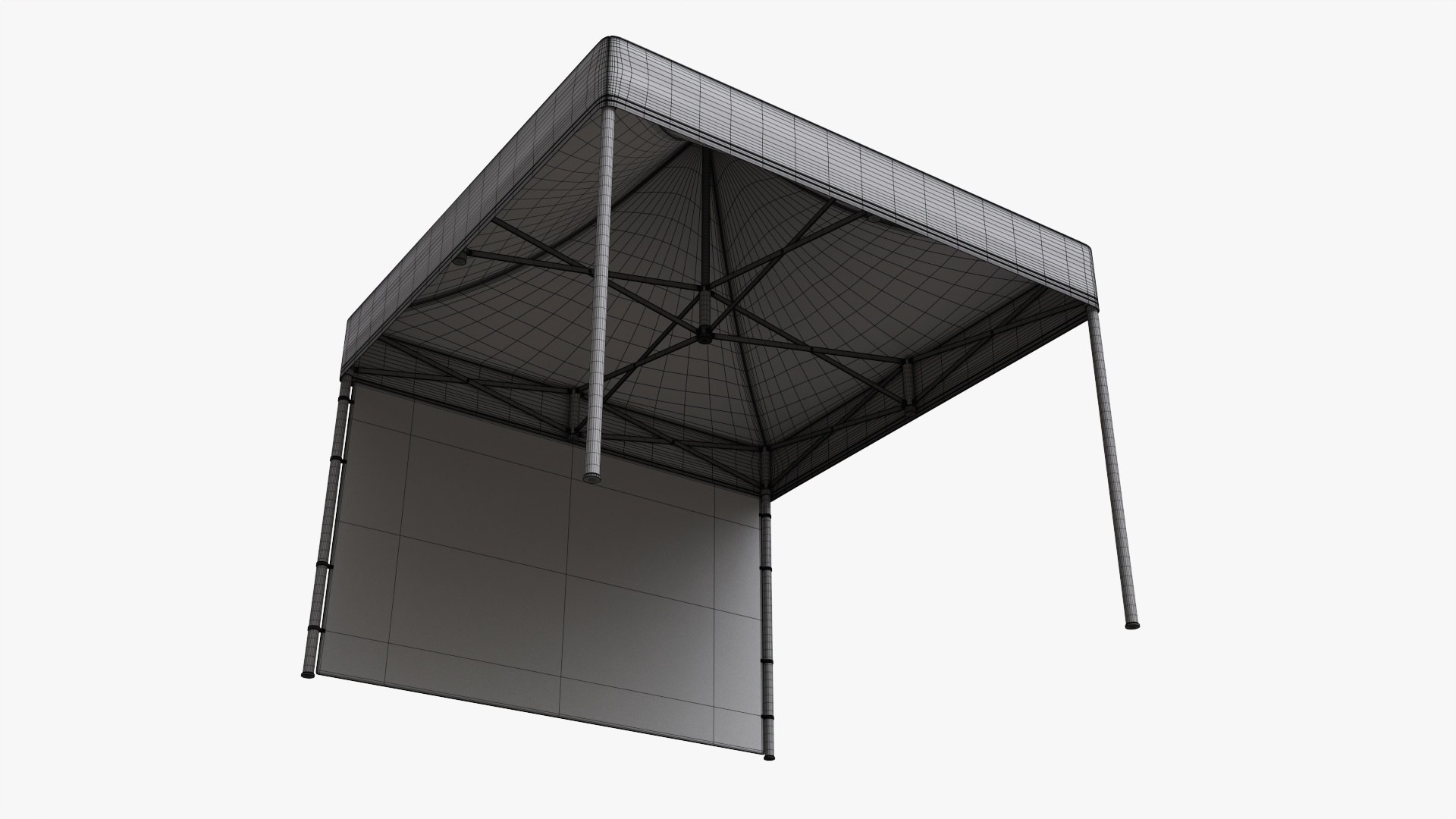 3D mockup display tent model - TurboSquid 1708065