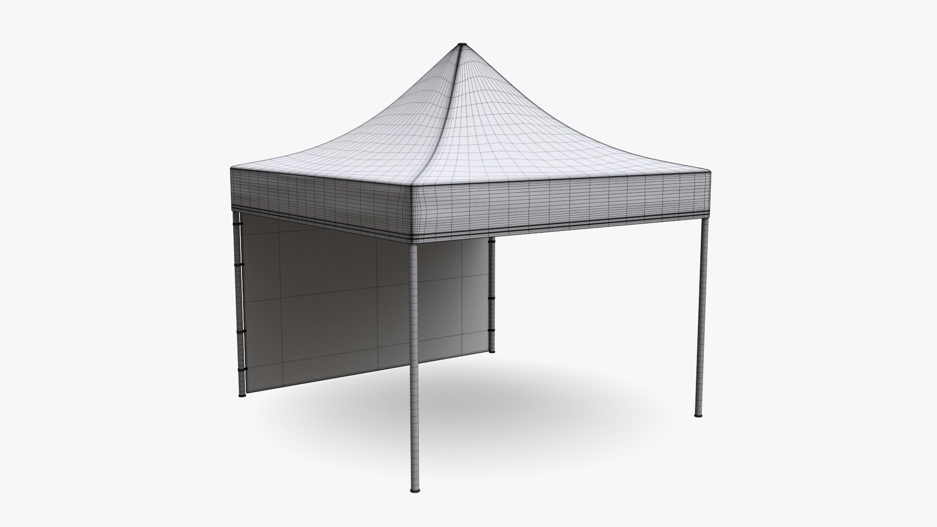 3D mockup display tent model - TurboSquid 1708065