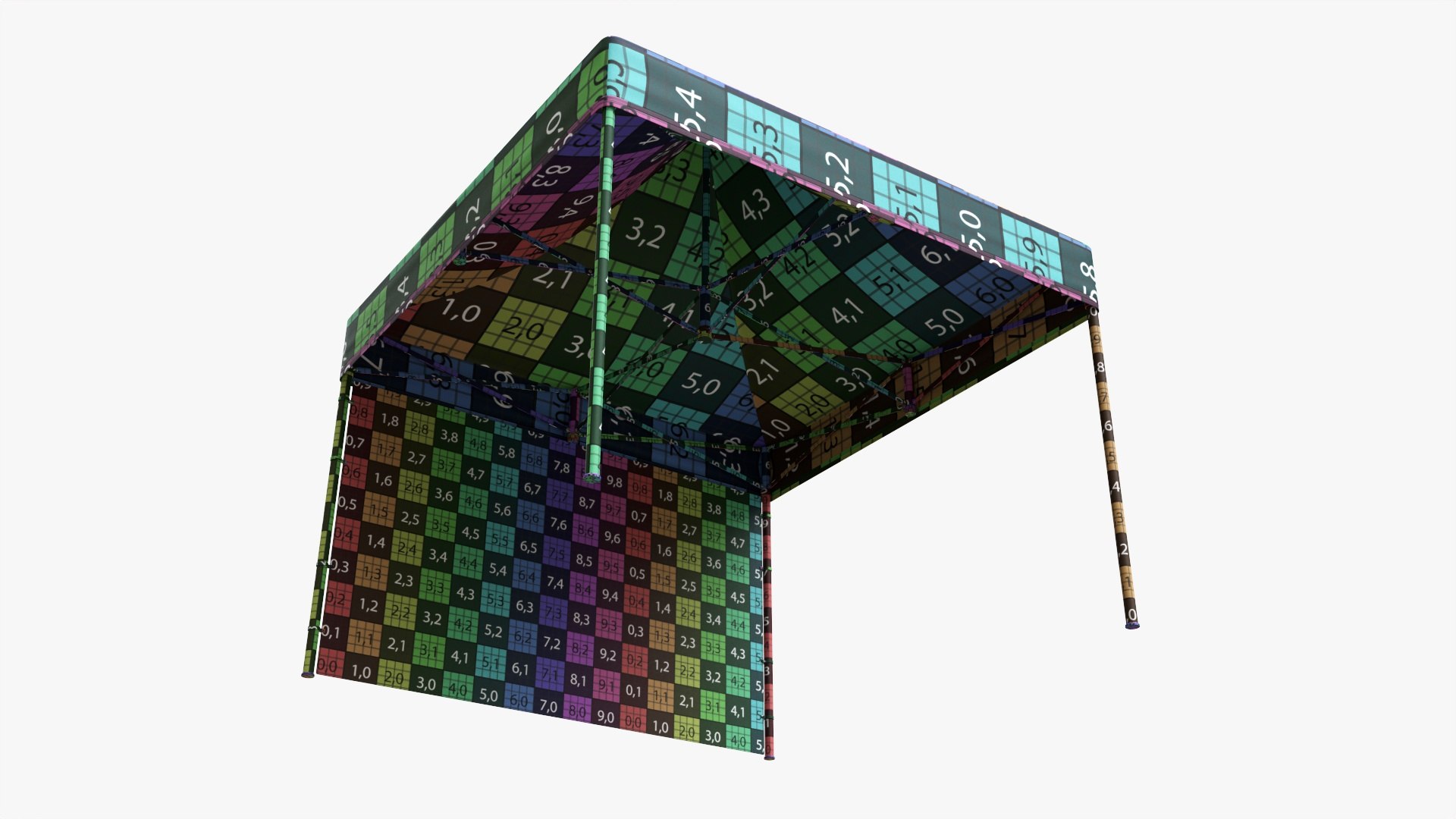 3D mockup display tent model - TurboSquid 1708065