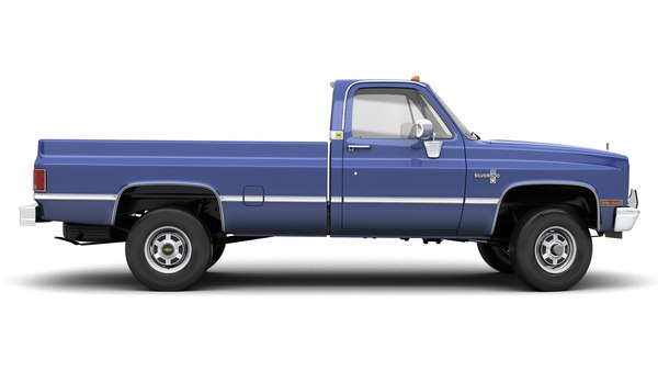 modelo 3d CHEVROLET K30 SILVERADO 1985 - TurboSquid 1392807