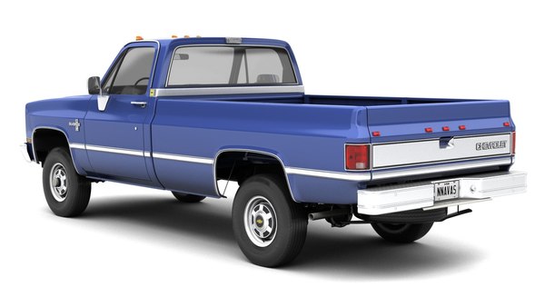 modelo 3d CHEVROLET K30 SILVERADO 1985 - TurboSquid 1392807