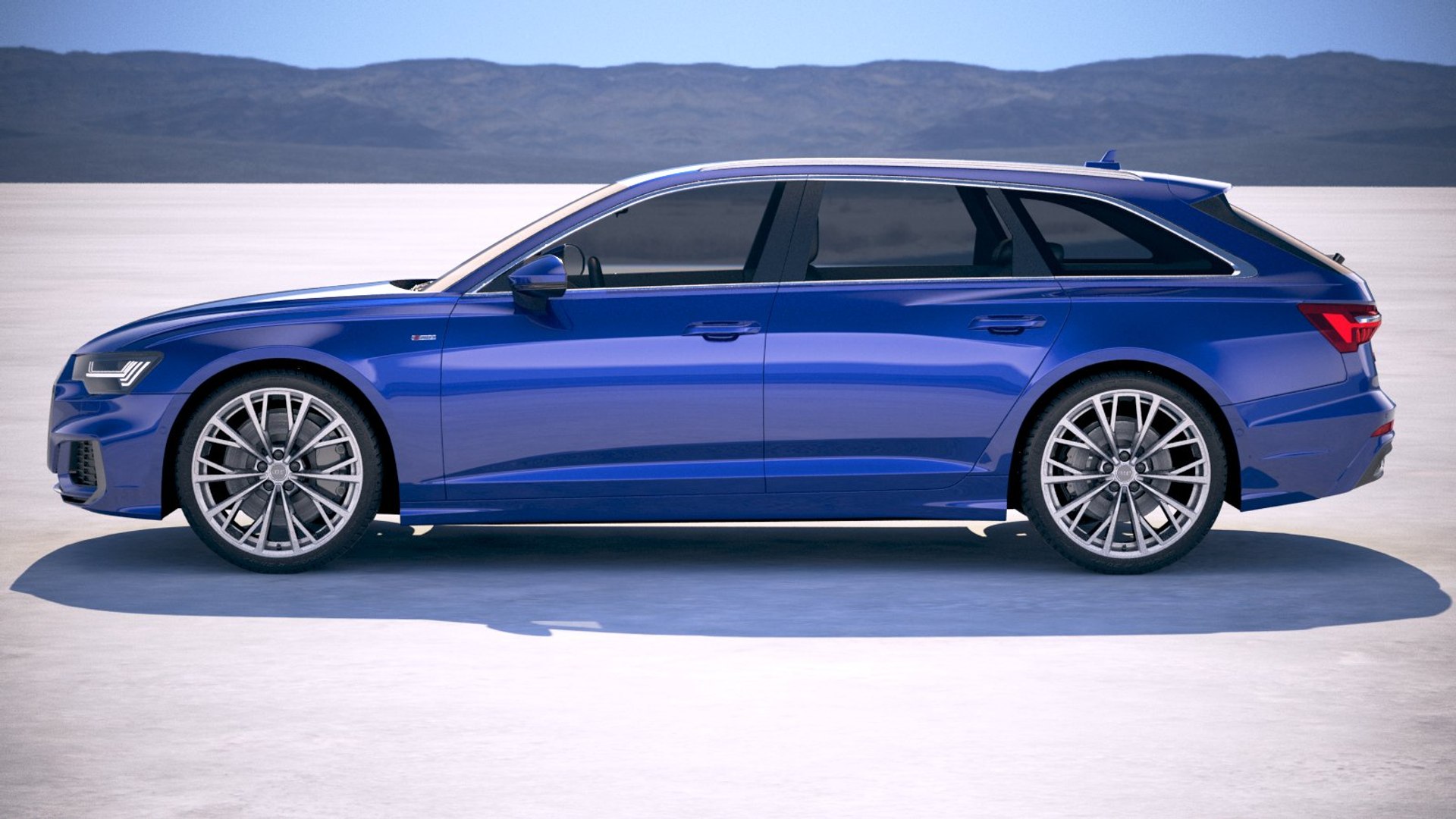 3D Audi A6 Avant Model - TurboSquid 1331289