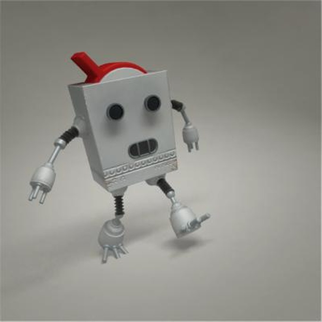maya robot character