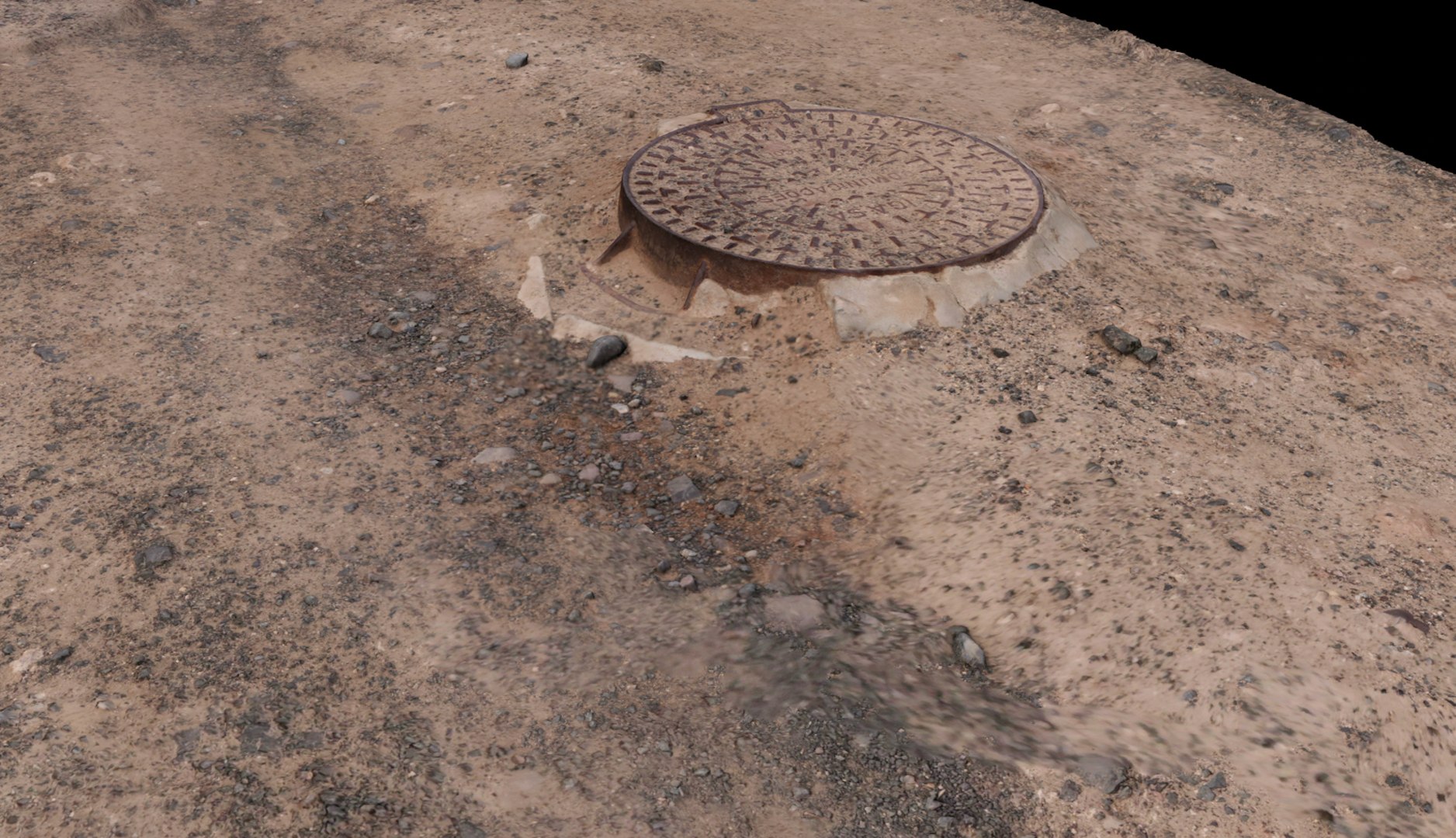 Dirt Road 3D Scan 002 3D Model - TurboSquid 2178133