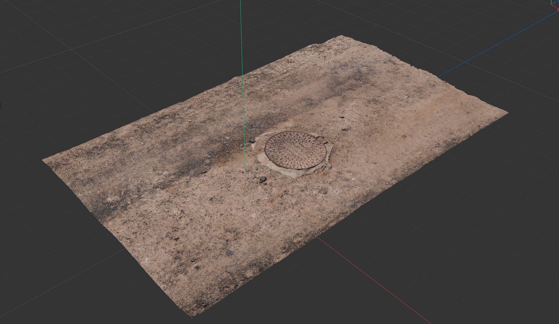 Dirt Road 3D Scan 002 3D Model - TurboSquid 2178133