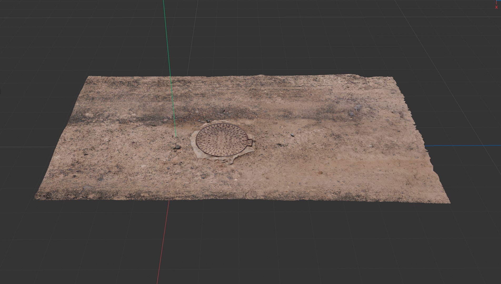 Dirt Road 3D Scan 002 3D Model - TurboSquid 2178133