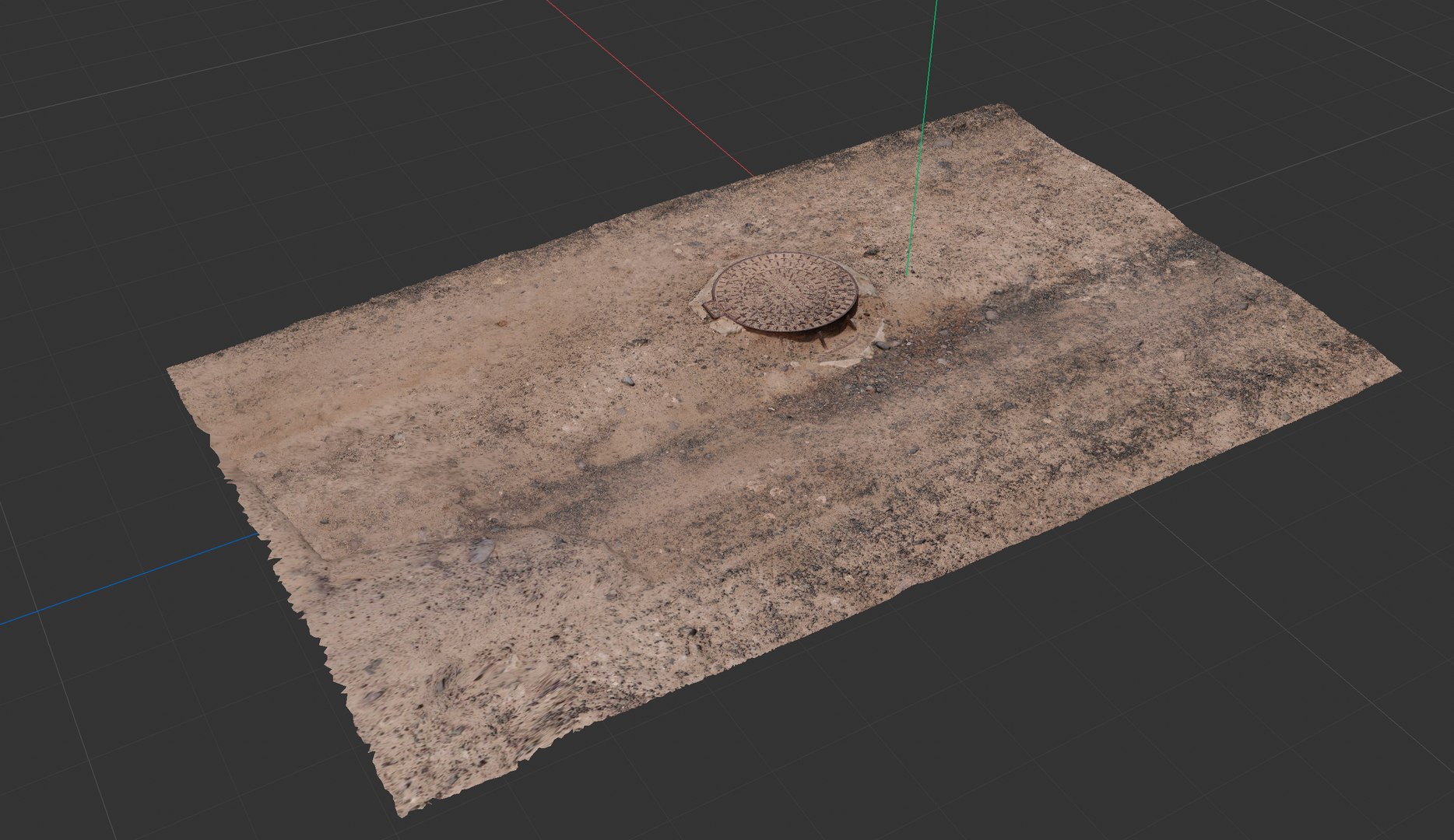 Dirt Road 3D Scan 002 3D Model - TurboSquid 2178133