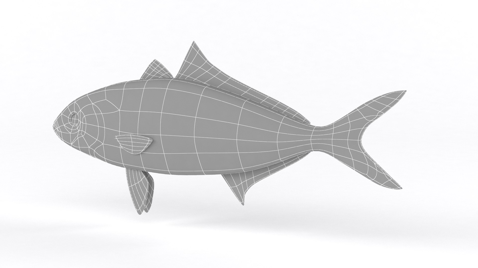 Trevally Fish 3D Model - TurboSquid 1751481