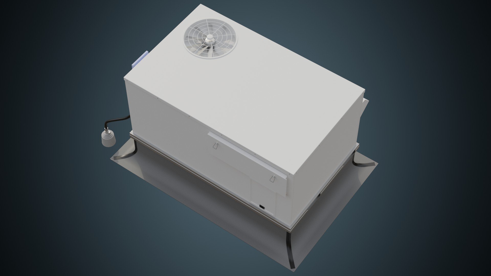 3D Rooftop AC Unit 6 Basic Model - TurboSquid 2018437