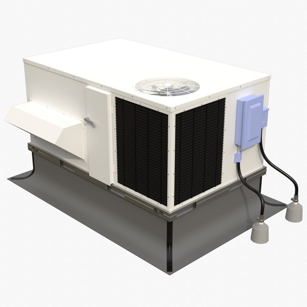 3D Rooftop AC Unit 6 Basic model - TurboSquid 2018437