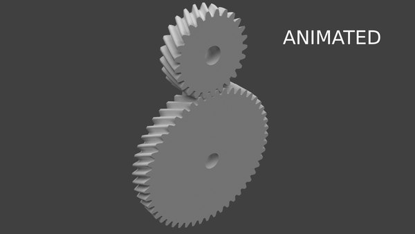 modelo 3d engranajes helicoidales - TurboSquid 1423917