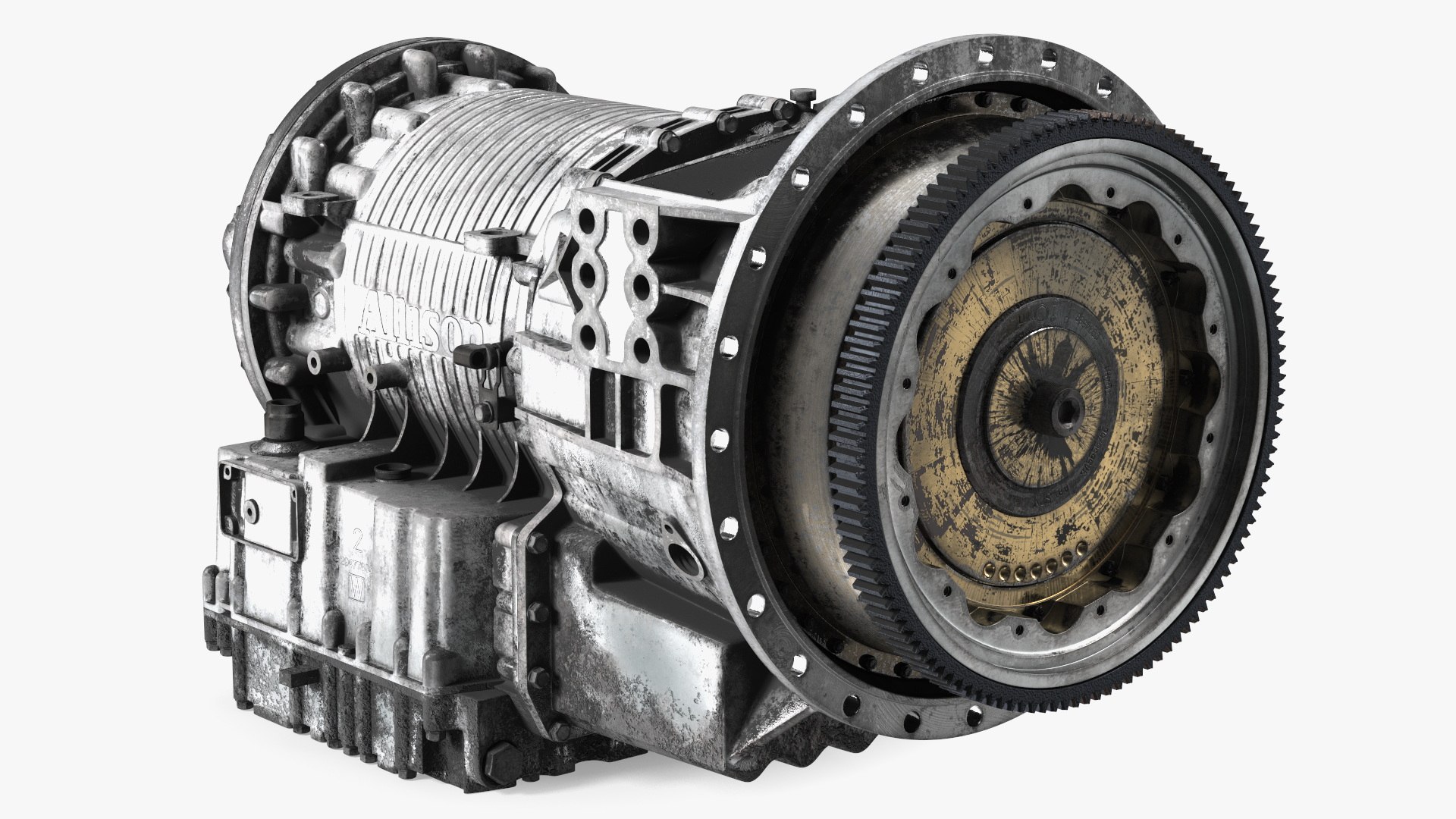 3D Model Worn Transmission Allison 4000 - TurboSquid 2202984