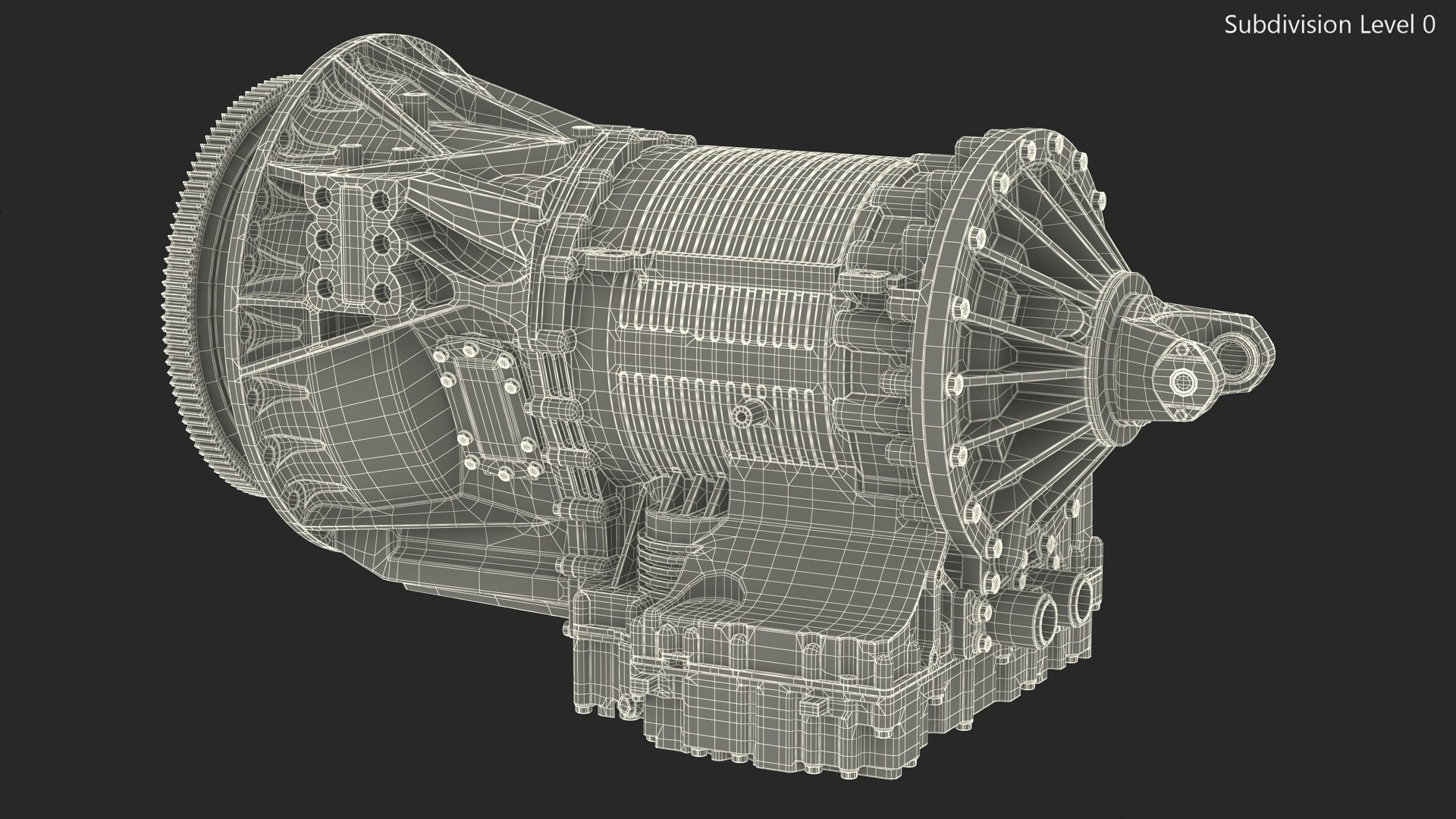 3D Model Worn Transmission Allison 4000 - TurboSquid 2202984