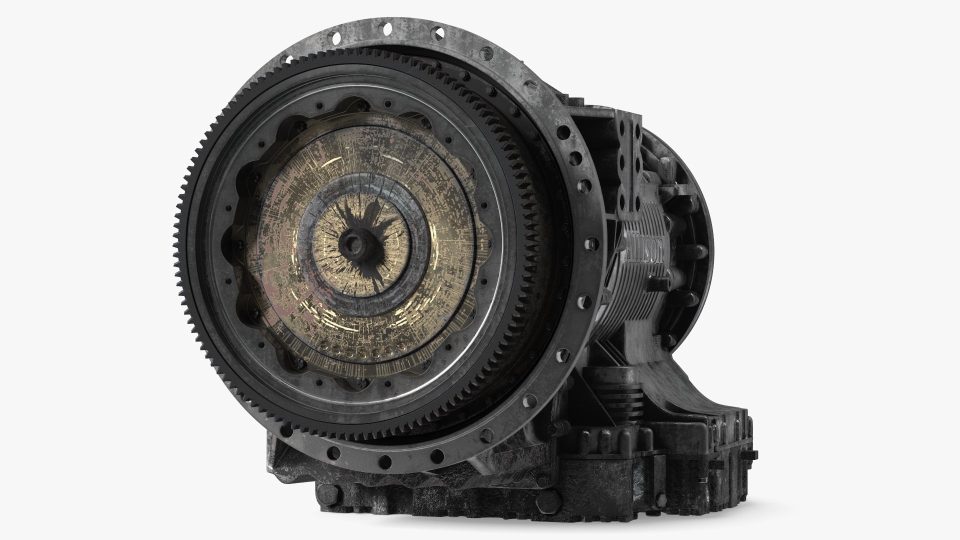 3D Model Worn Transmission Allison 4000 - TurboSquid 2202984