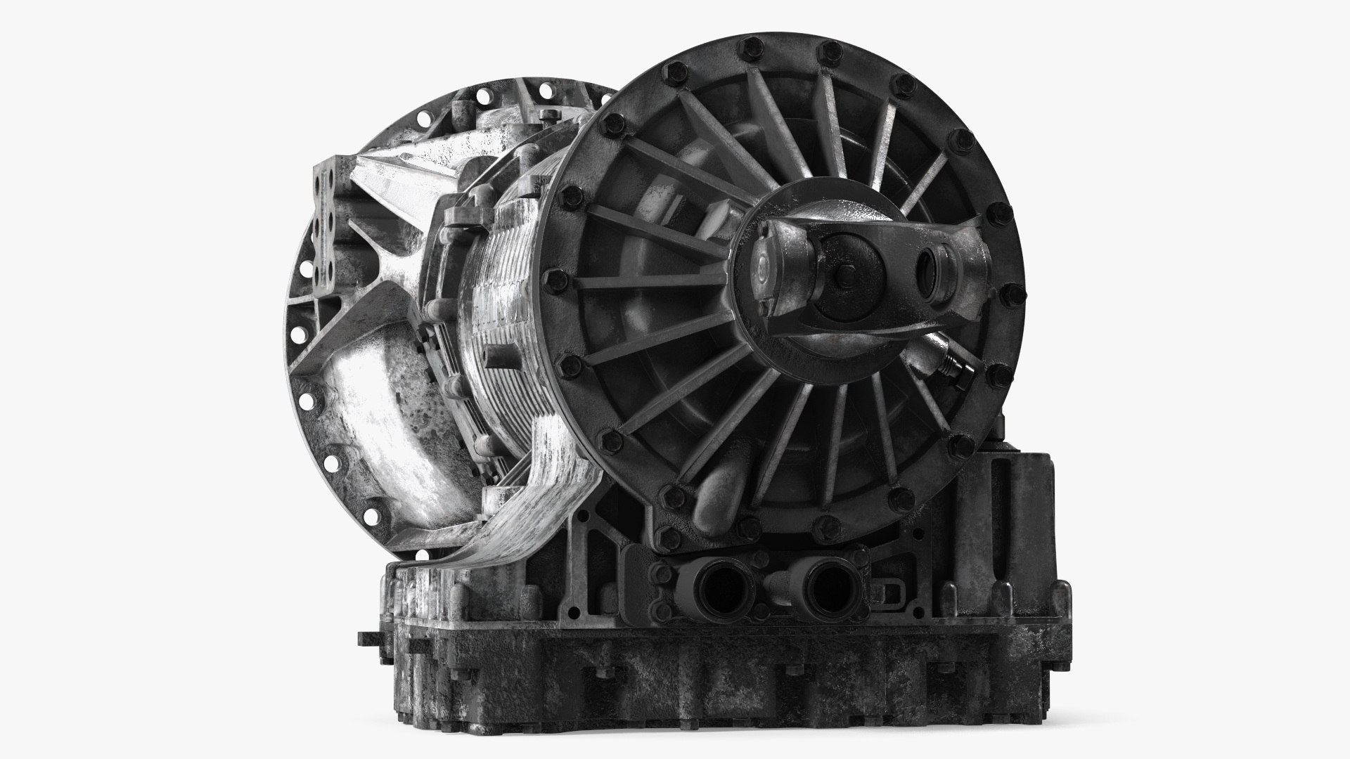 3D Model Worn Transmission Allison 4000 - TurboSquid 2202984