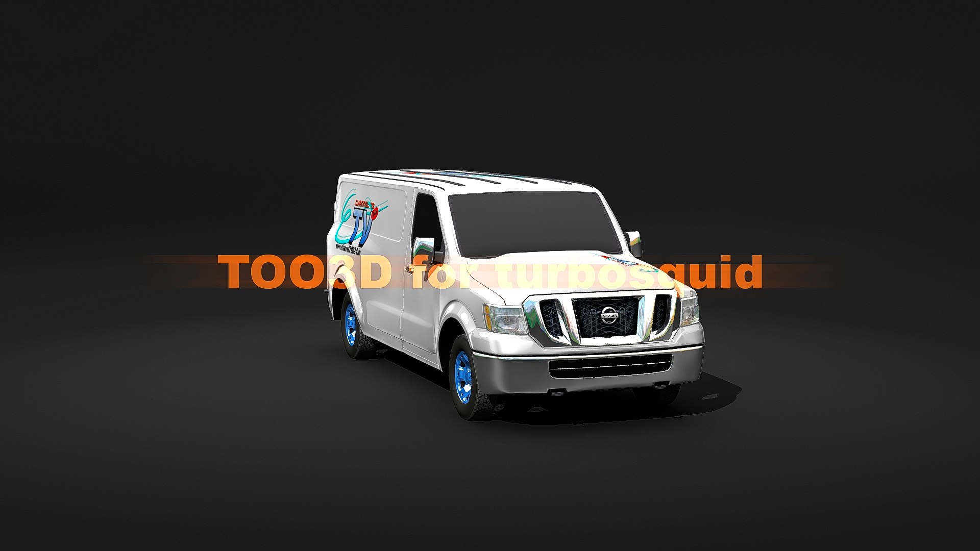 Nissan Nv 3d Max