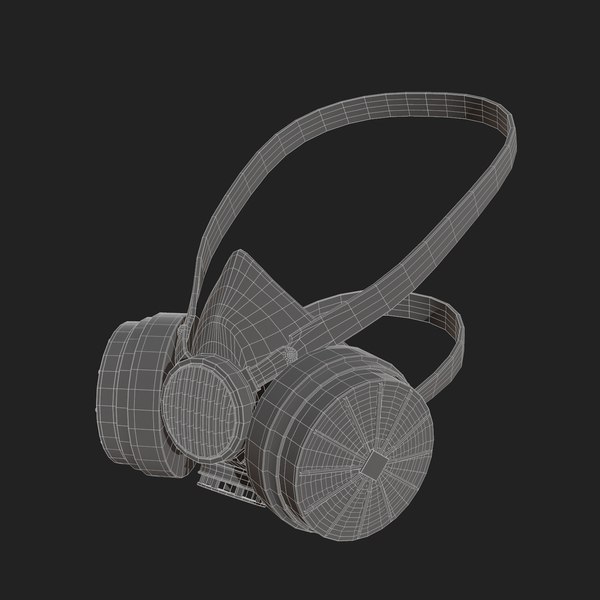 Gas mask 3D - TurboSquid 1546396