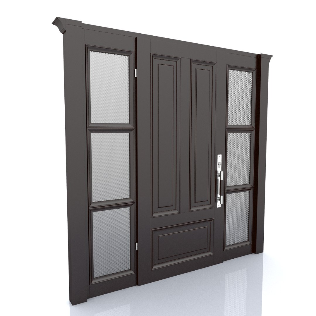Entry Door 3d Model