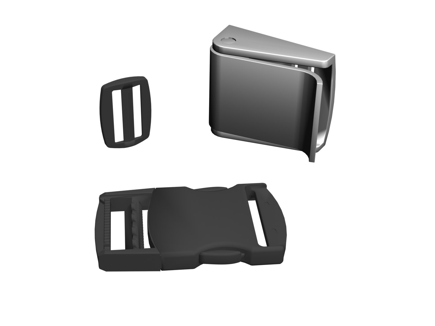 Fasteners Buckle 3d Model