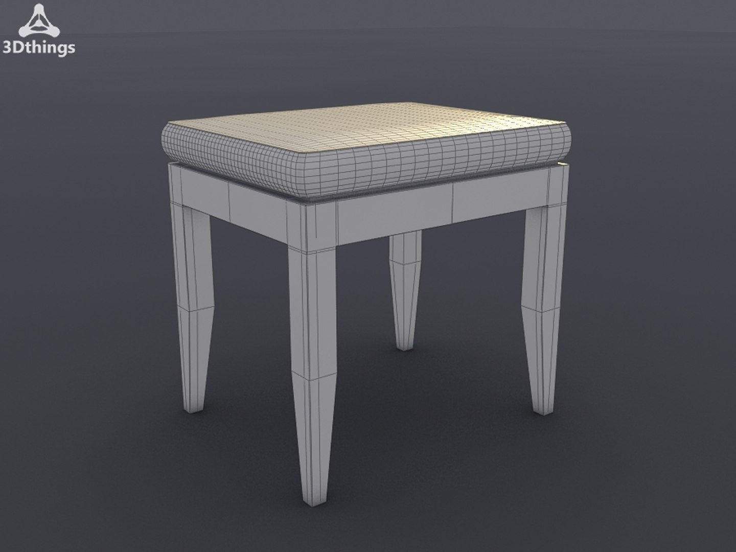 3d Obj Arundel Stool