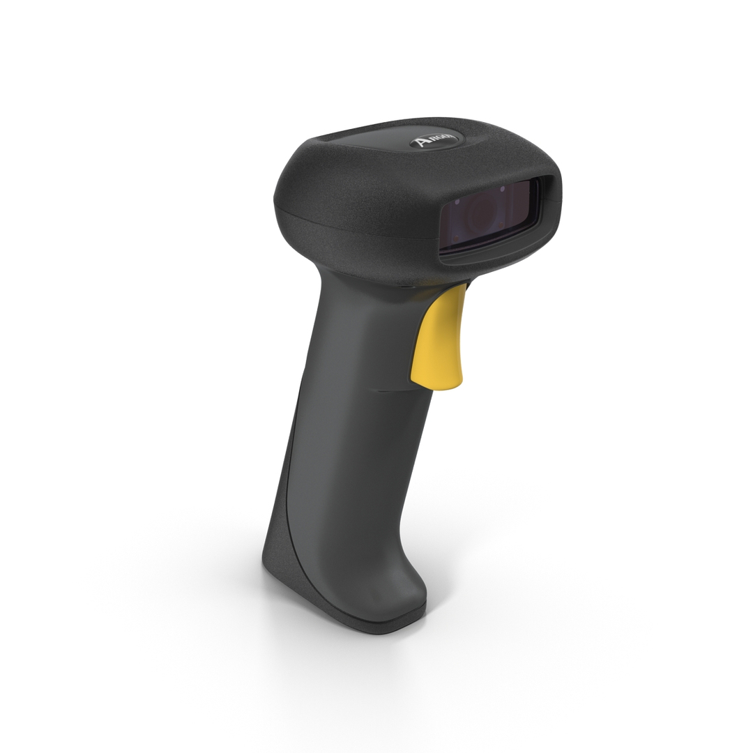 3d Barcode Scanner Model