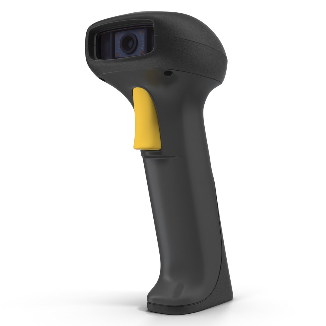 3d barcode scanner model