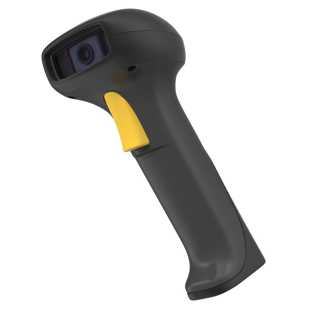 3d barcode scanner model