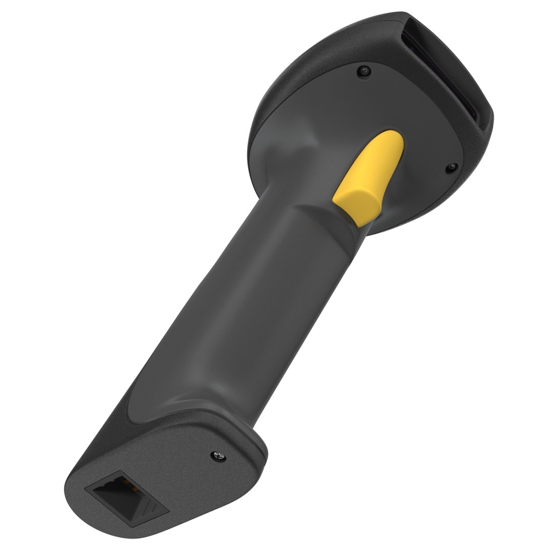 3d Barcode Scanner Model