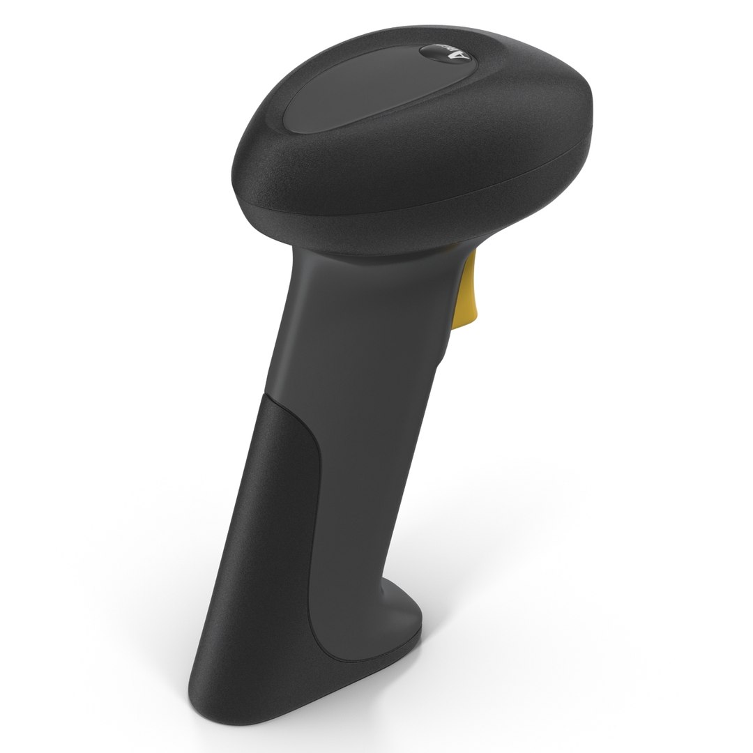 3d Barcode Scanner Model