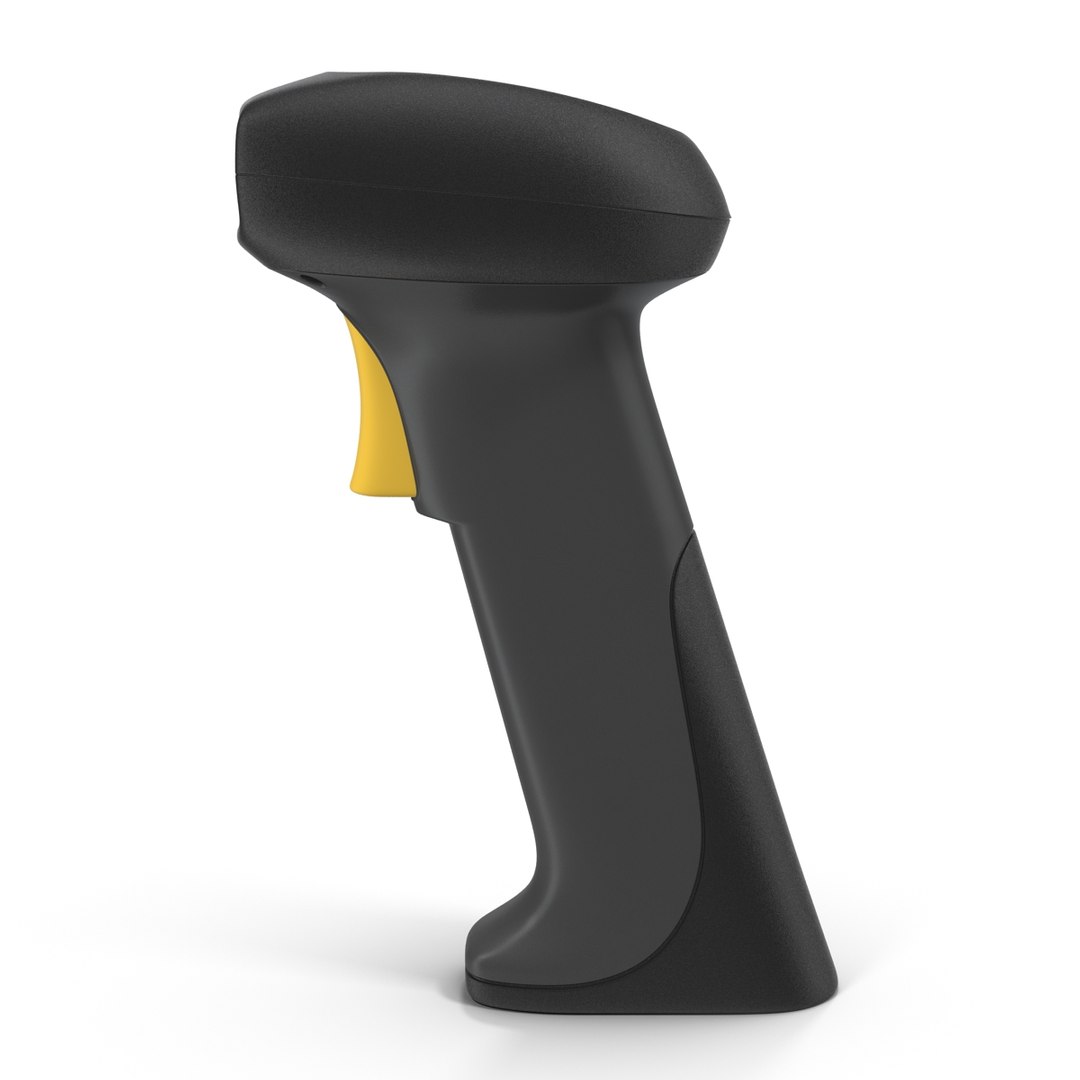 3d Barcode Scanner Model