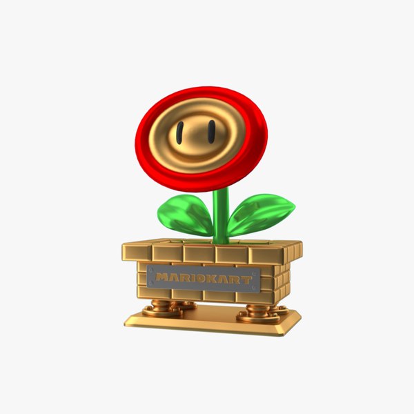3ds flower trophy