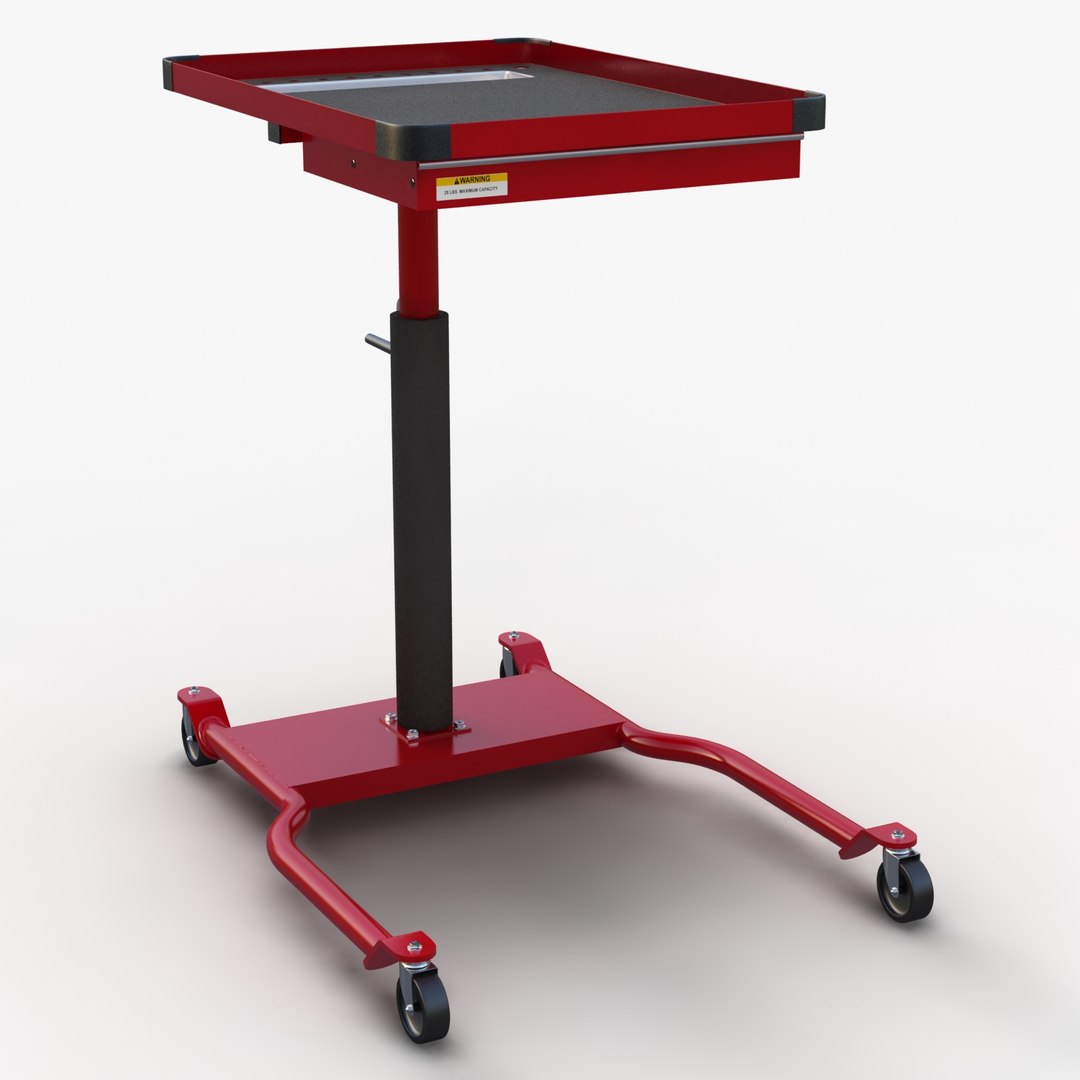 Service Tray 3d Model