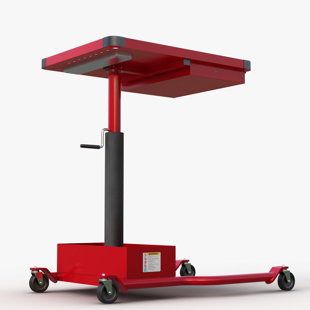 Service Tray 3d Model