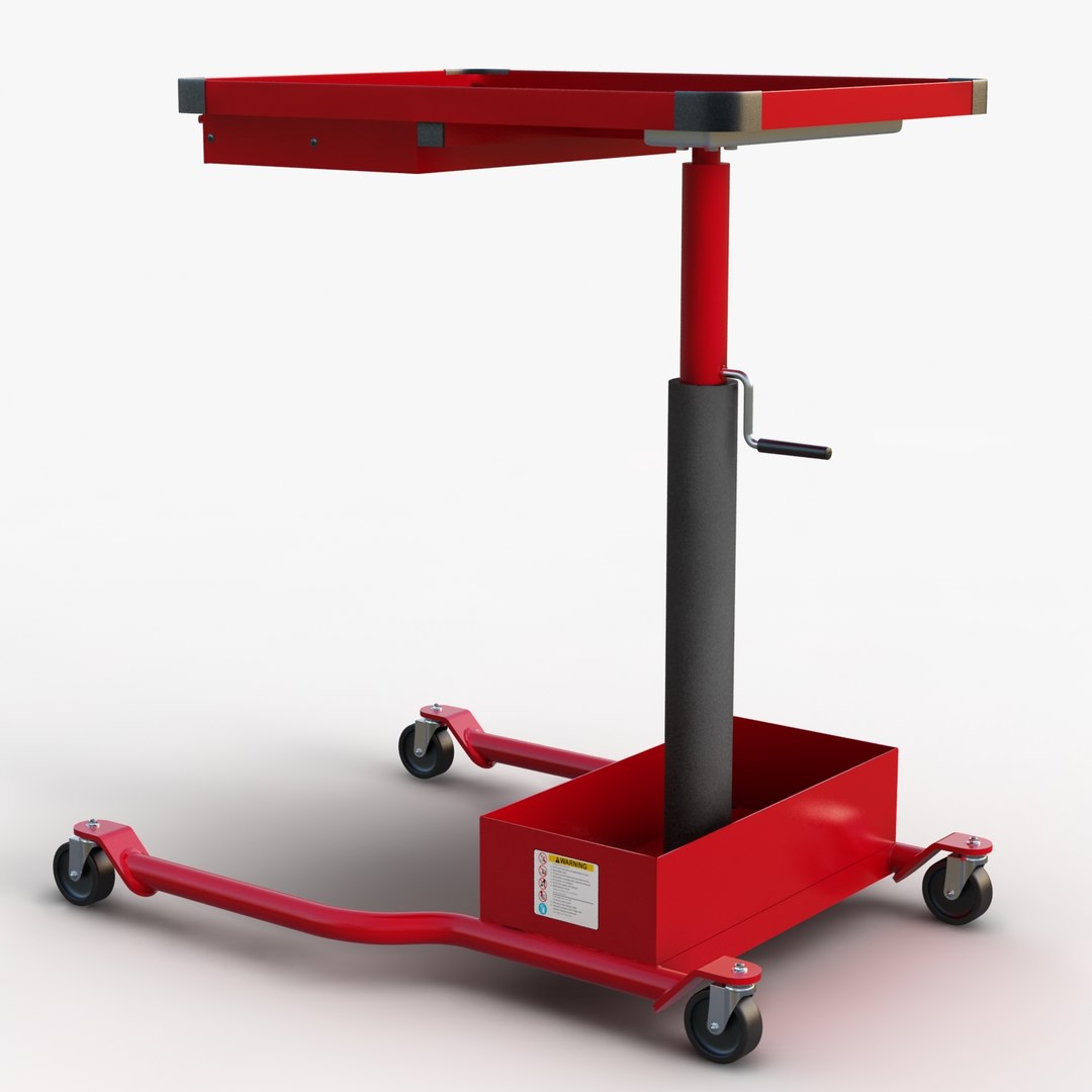 Service Tray 3d Model