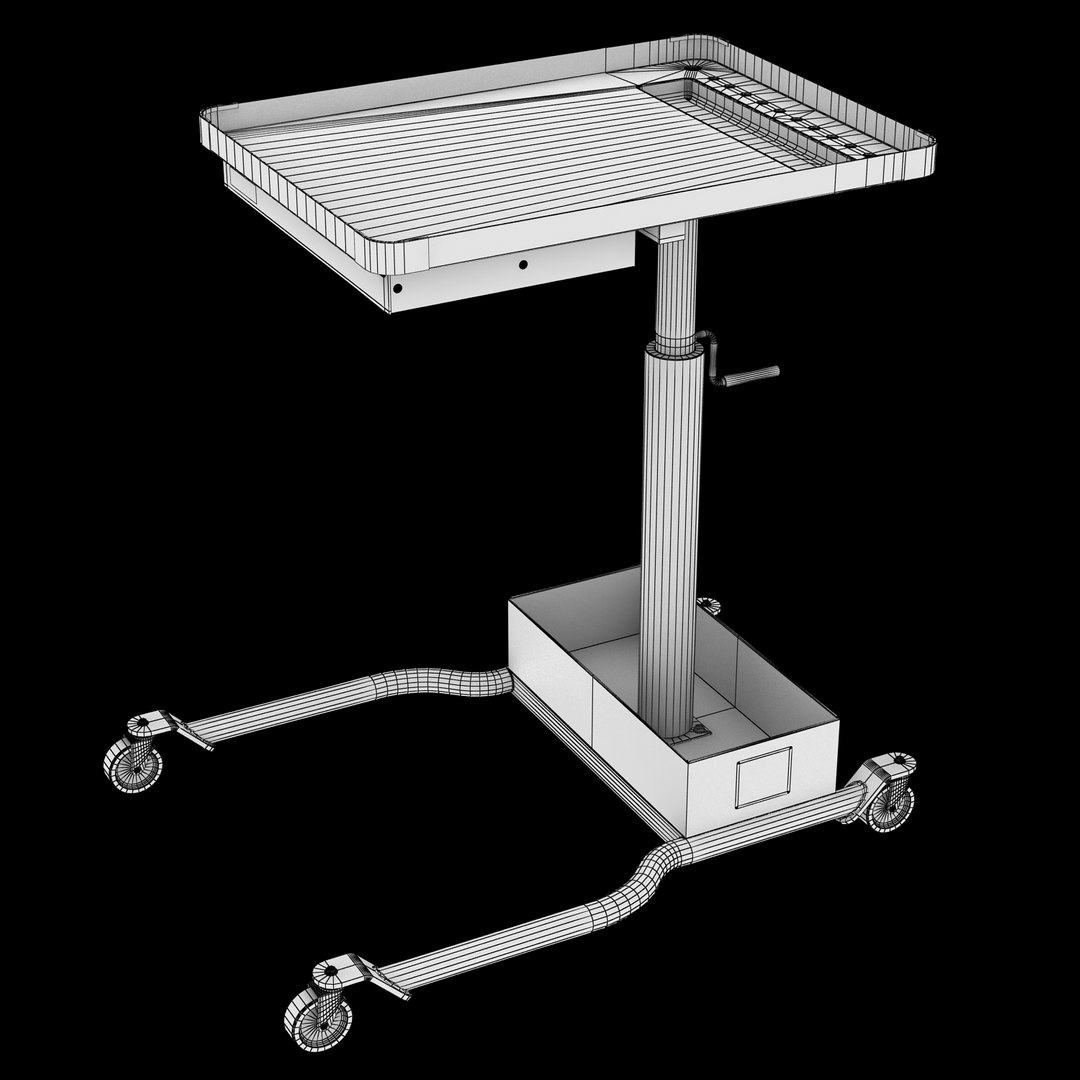Service Tray 3d Model