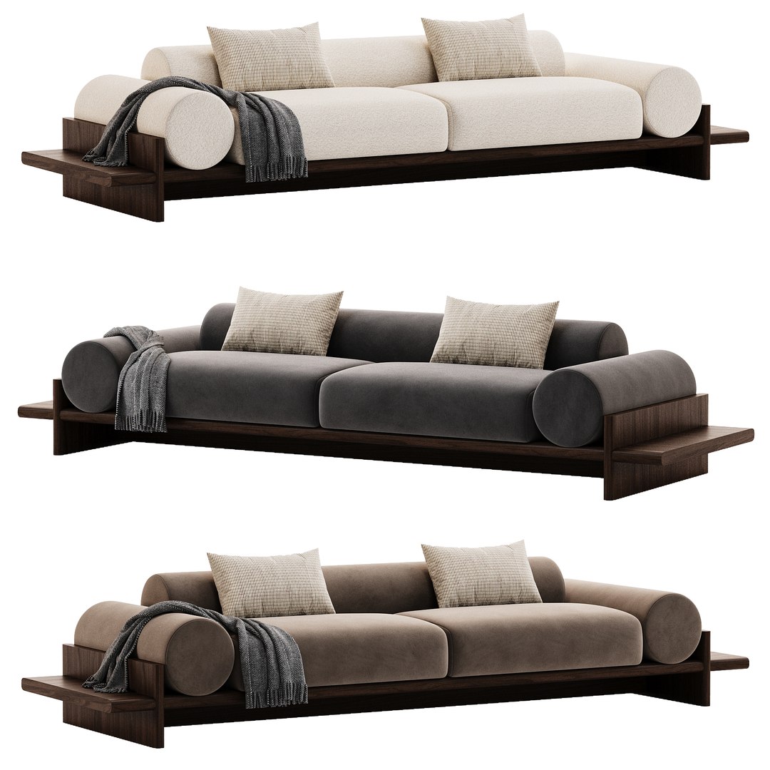 3D Wade Sofa Model - TurboSquid 2341693