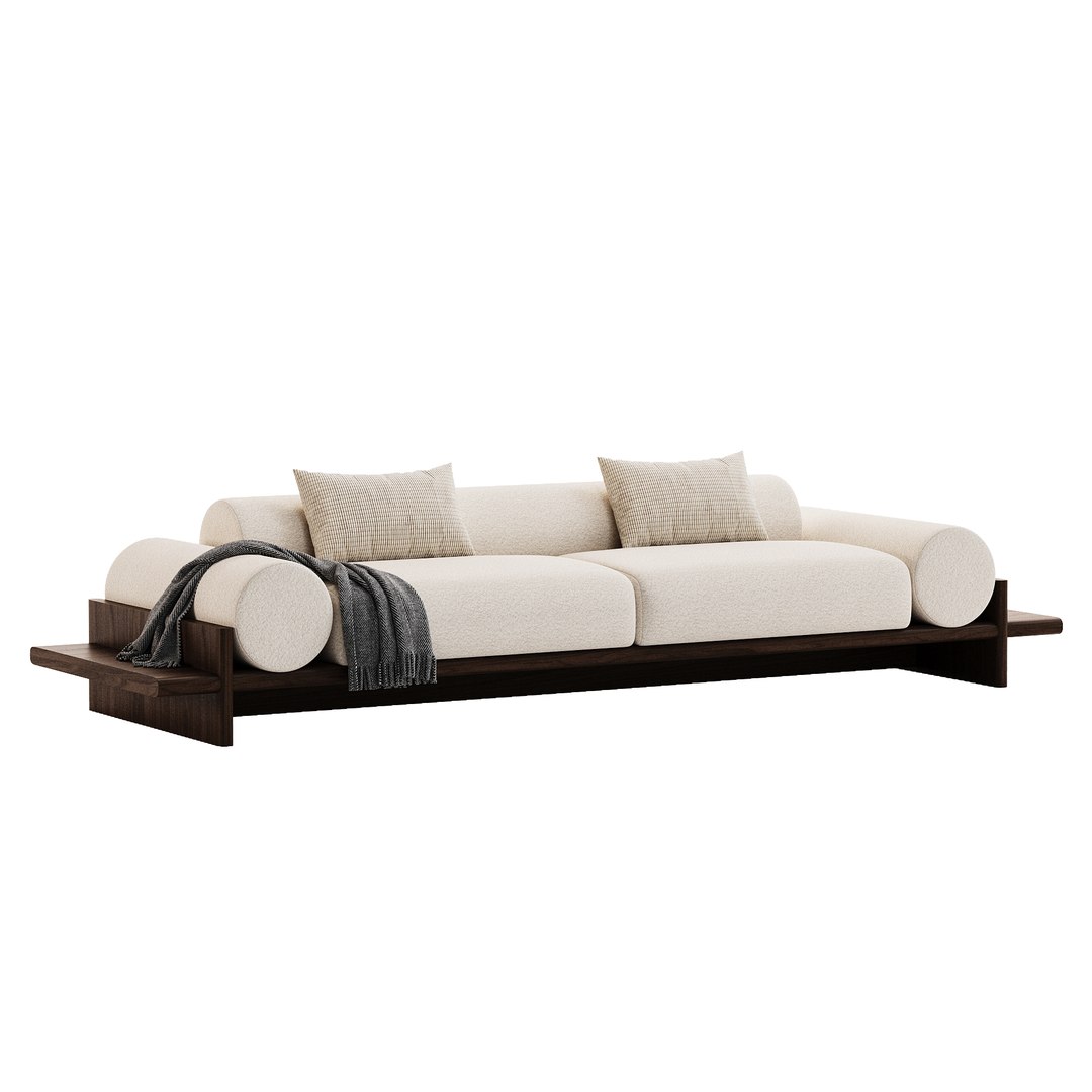 3D Wade Sofa Model - TurboSquid 2341693
