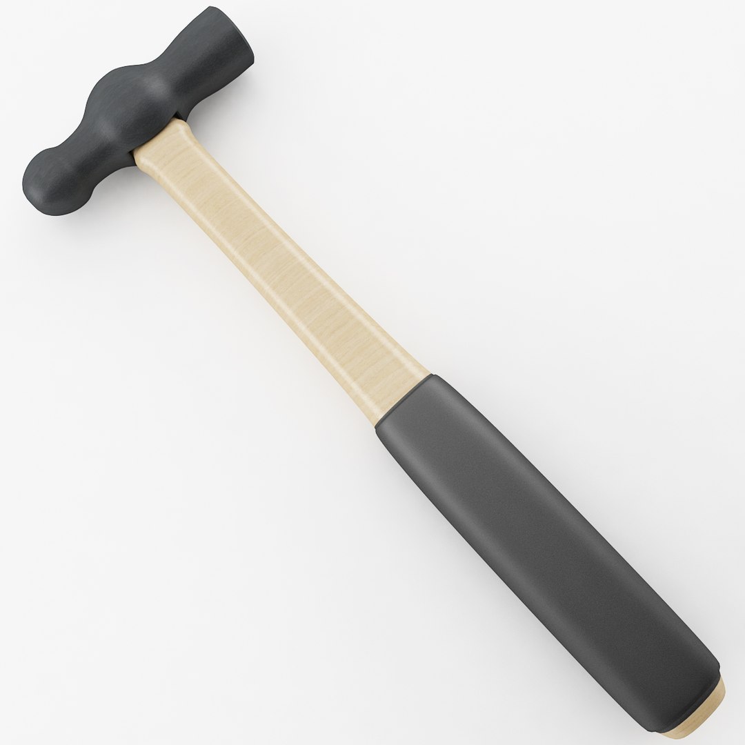 3D ball peen hammer - TurboSquid 1299959