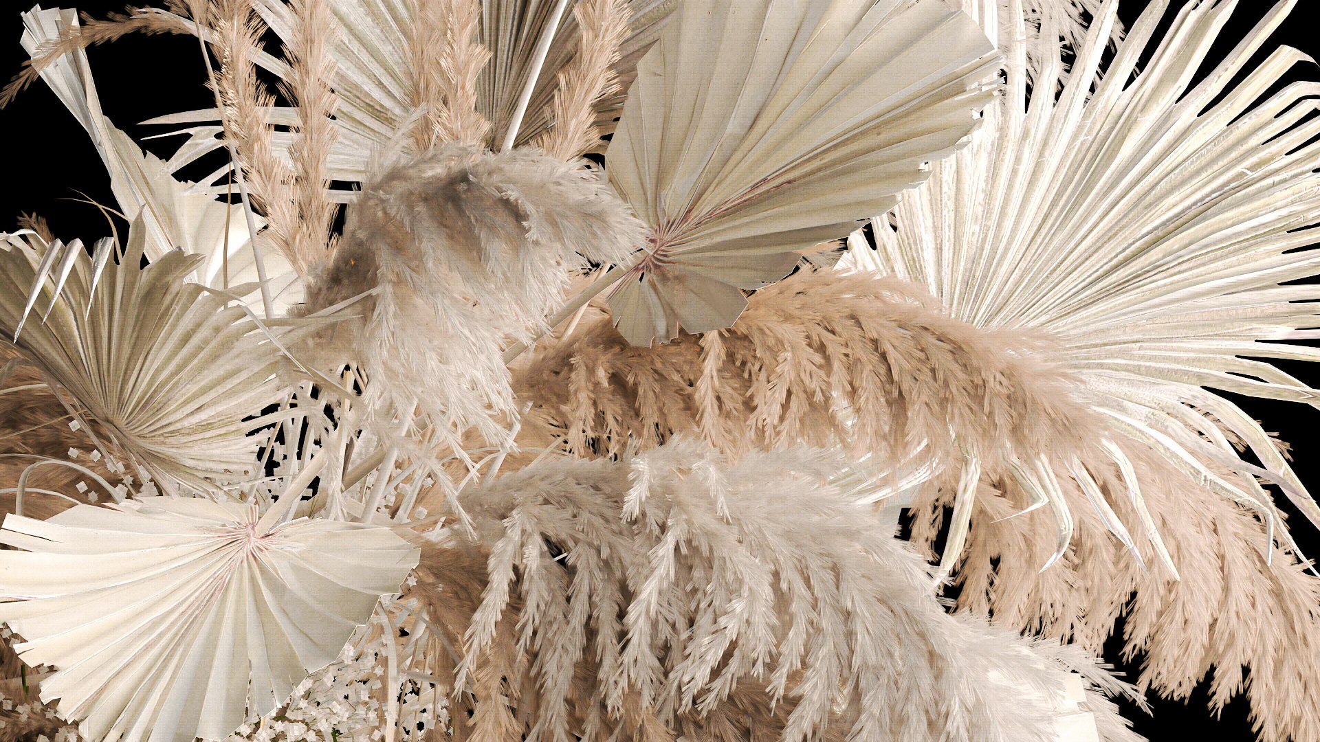 3D Model Hanging Bouquet Of Dry Reeds For Decoration 257 - TurboSquid ...