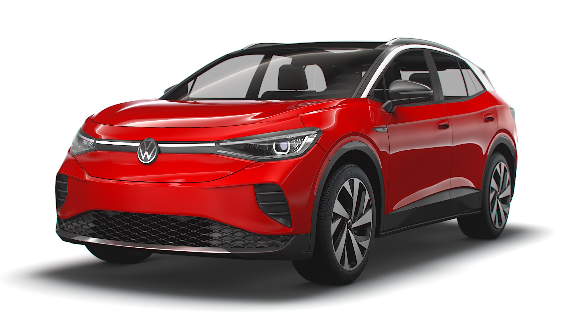 3D volkswagen id4 1st 2021 model - TurboSquid 1657034