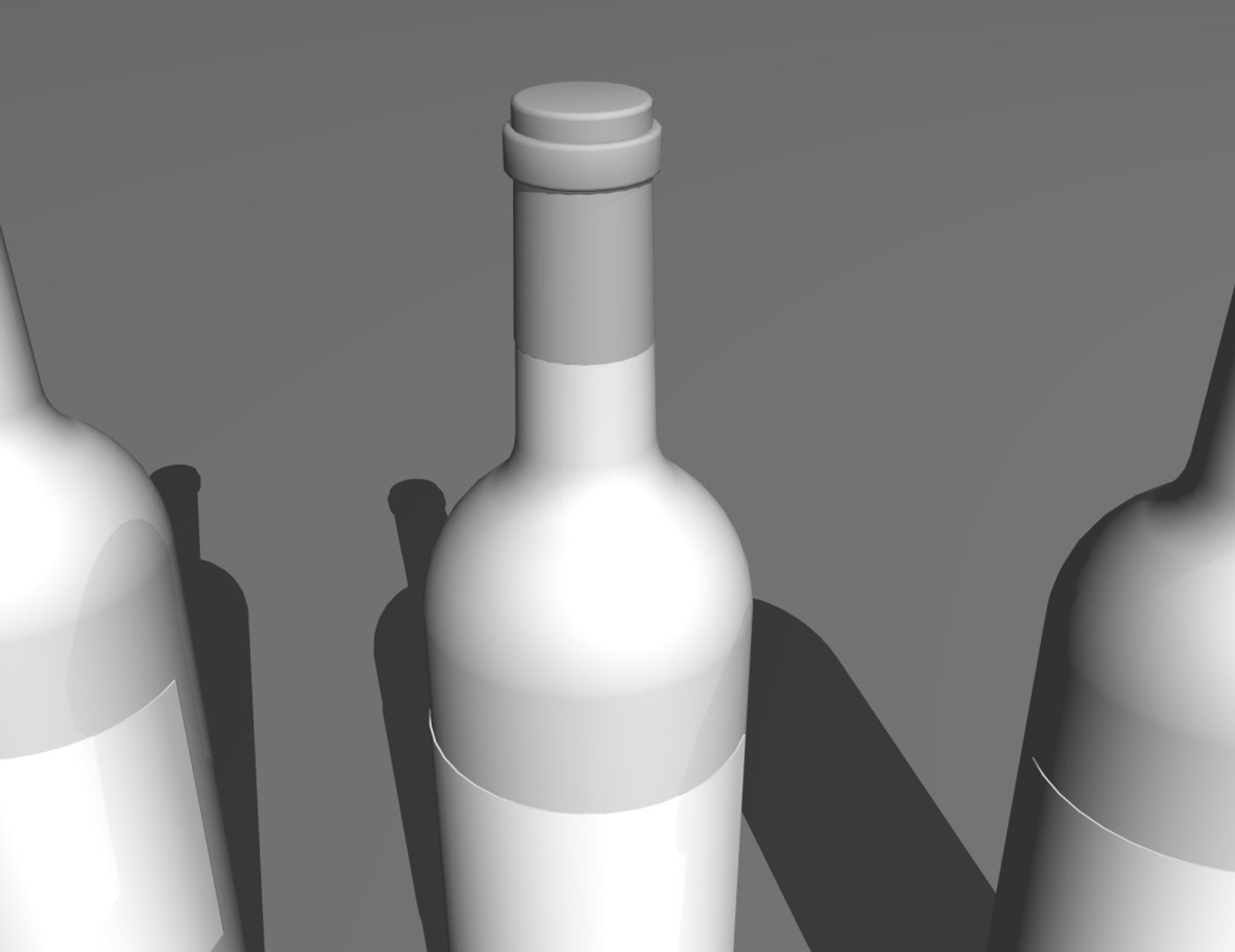 3ds red wine bottles