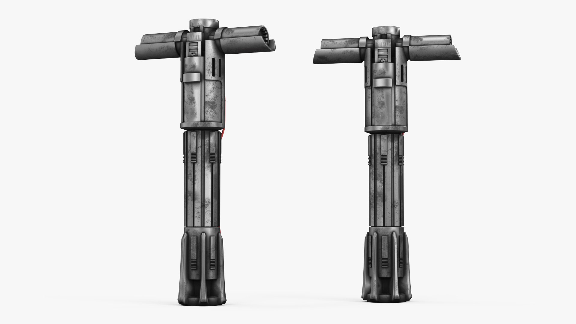3D Model Kylo Rens Lightsaber Off - TurboSquid 2248022